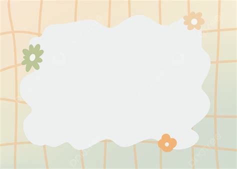 Cute Doodle Frame With Flower L Background Cute Doodle Art Doodle Cute Background Background