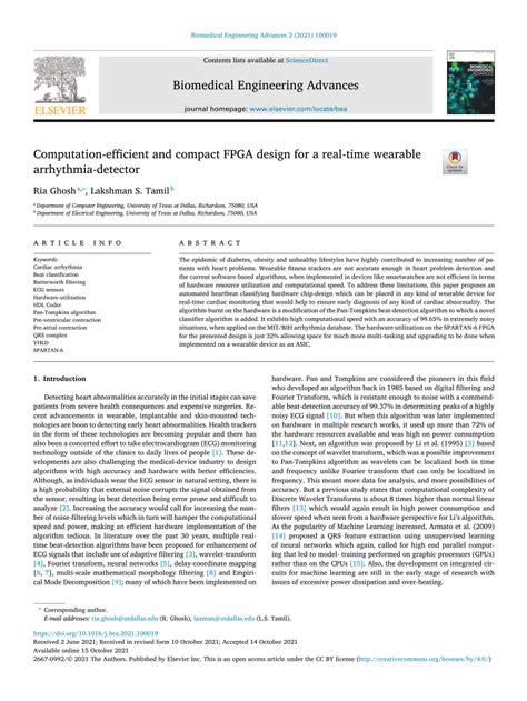Pdf Computation Efficient And Compact Fpga Design For A Real Time