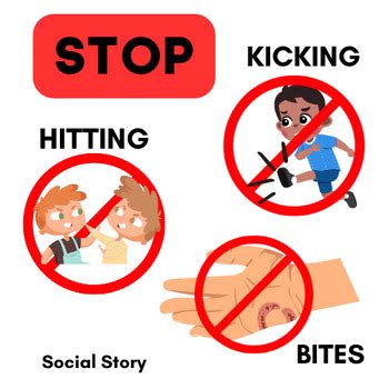 Social Story No Kicking