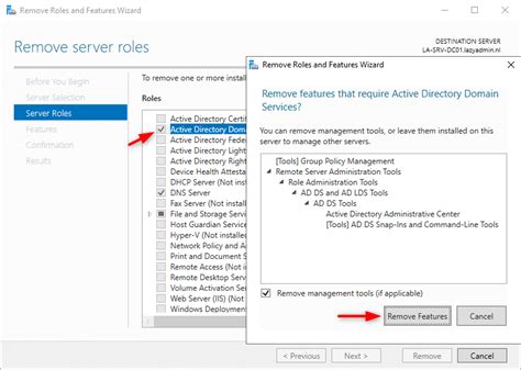 How To Demote Remove A Domain Controller — Lazyadmin