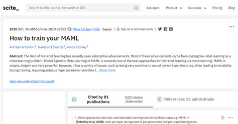 How To Train Your Maml