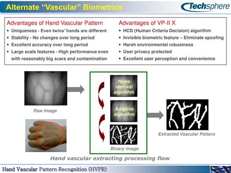 Ppt Vp Ii X Twic Hand Vascular Pattern Recognition System Powerpoint
