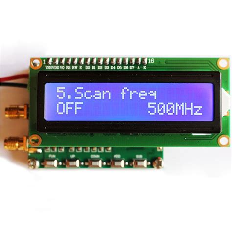 2021 Digital RF Signal Generator 140MHz To 4 4GHz RF Generator With Frequency Sweep Function