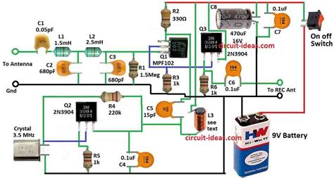 Very Low Frequency Vlf Converter Circuit Circuit Ideas For You