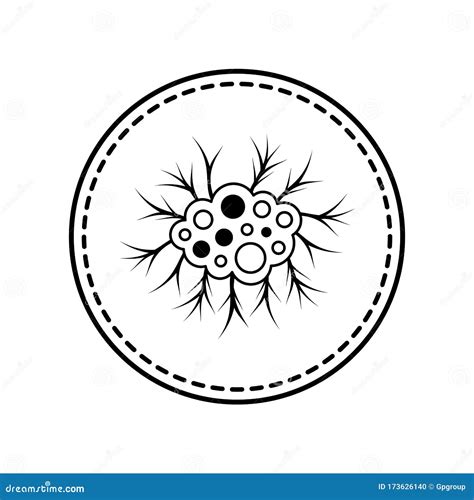Isolated Virus Icon Vector Design Stock Vector Illustration Of Virus