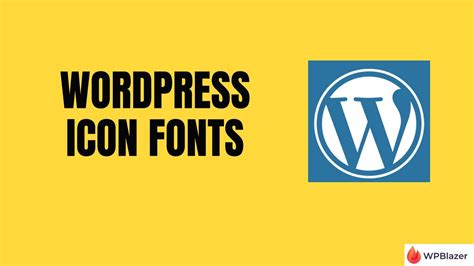 What Are The Ways To Use Wordpress Icon Fonts By Arun Vivek Issuu