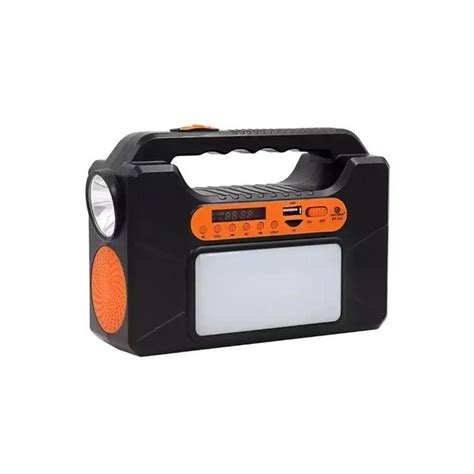 Ліхтар Power Bank Easypower Ep 393bt із сонячною панеллю 9v 3w лампочки 3шт фото відгуки