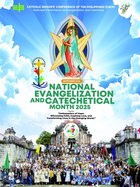 Explaining The 2025 National Evangelization And Catechetical Month Poster Theme “ambassadors Of