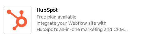 how to integrate hubspot forms using webflow