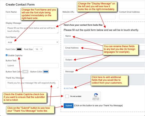 How To Create A New Contact Form