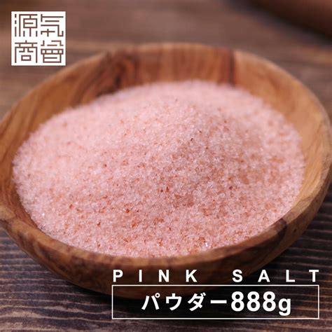 【1000円ポッキリ 送料無料】ピンクソルト 源気商会 ヒマラヤ岩塩 食用 岩塩 粉末 パウダー 888g パウチ パキスタン 無添加 調味料