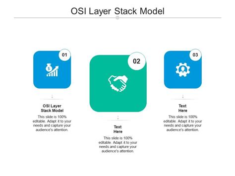 OSI Layer Stack Model Ppt Powerpoint Presentation Icon Maker Cpb Presentation Graphics