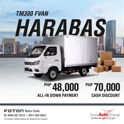 Foton Metro Clark Harabas Tm300 Lausautogroup