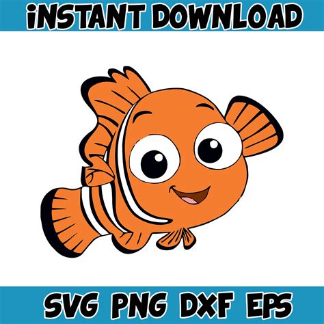 Nemo Layered Svg Nemo Png Dory Svg Finding Nemo Clipart F Inspire