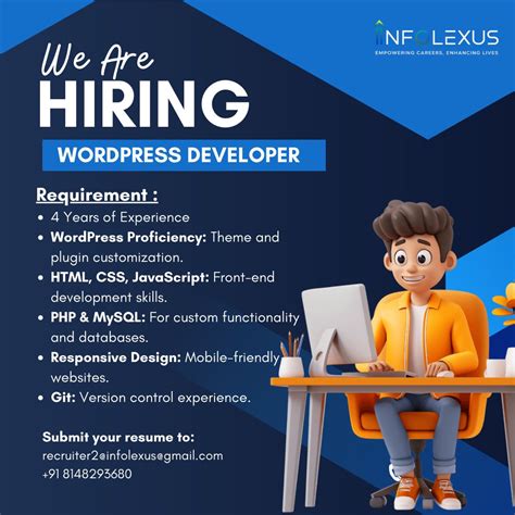Wordpress Hiring Webdevelopment Wordpressdeveloper Remotejobs