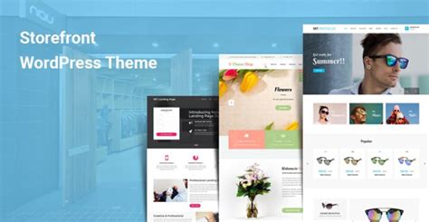 6 top storefront wordpress themes for online shops and store platform