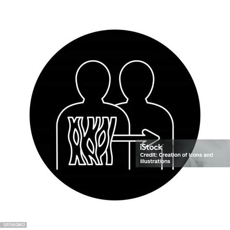 근육 이식 색상 라인 아이콘 먹는 쇼 자율 감각 자오선 응답 소리를 즐기는 상징으로 음파 편집 가능한 스트로크 개념에 대한 스톡 벡터 아트 및 기타 이미지 Istock