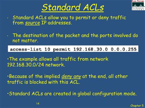 PPT Chap Access Control Lists Learning Objectives PowerPoint Presentation ID