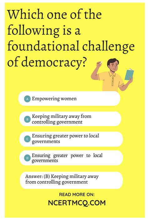 Challenges To Democracy Class MCQ Online Test With Answers Questions NCERT MCQ