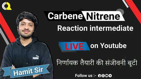 Reaction Intermediate Part 02 Csir Net Pyq Csir Net Quanta Chemistry Classes Youtube