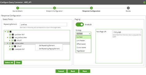 Manage Query Profiles Matillion Docs