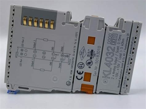 Kl4032 Beckhoff ¡encuentra Lo Que Tu Industria Necesita