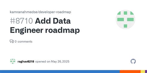 Add Data Engineer Roadmap Issue Kamranahmedse Developer Roadmap Github