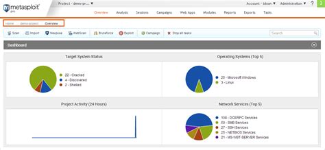 Using The Metasploit Web Interface Metasploit Documentation