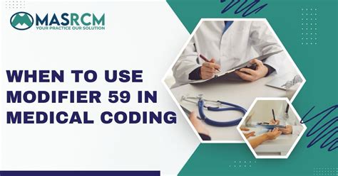 When To Use Modifier 59 In Medical Coding