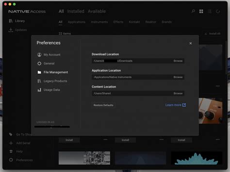 Native Access Failed Installation With Full Disk Access — Community