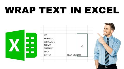 How To Wrap Text In Excel Fit Longer Text YouTube