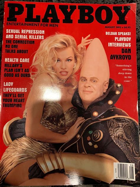 Original Playboy Magazine August Dan Akroyd Pamela Anderson Values