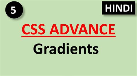 Gradients Backgrounds Color Part 5 Css Tutorial For Beginners In