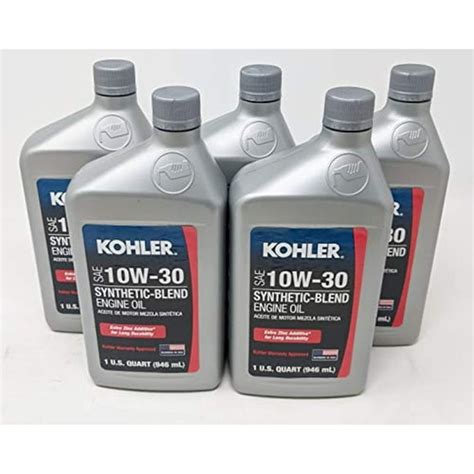 Kohler 10w30 Oil