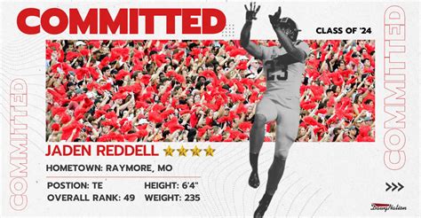 Breaking Jaden Reddell Commits To Georgia Football 4 Star Te Peculiar
