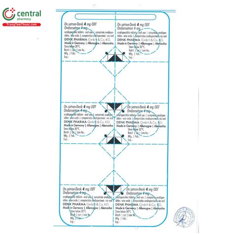 Thuốc Tron Denk 4mg Odt Kiểm Soát Buồn Nôn Nôn Do Hóa Trị