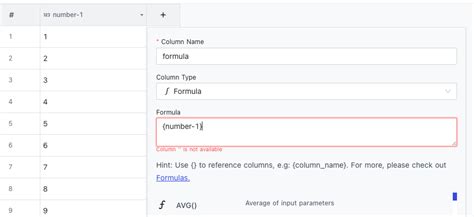 🐛 bug formula field miscellaneous observations · issue 4768 · nocodb