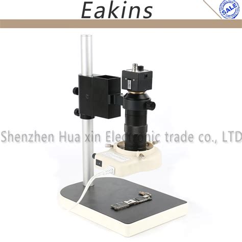 MINTRON X X Inch CCD Color PAL NTSC BNC Industrial Video Microscope Camera Set C Mount