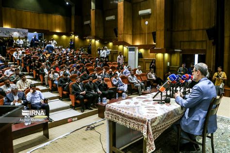 ایرنا نشست انتخاباتی امیر حسین قاضی زاده هاشمی در دانشگاه تهران