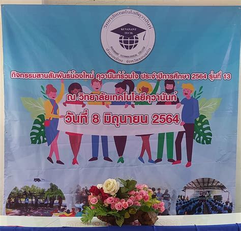 วันนี้ทางวิทยาลัย วิทยาลัยเทคโนโลยีคุวานันท์