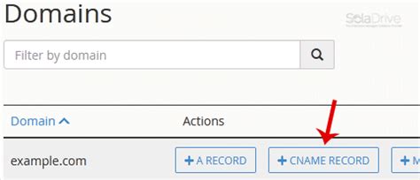How To Add A CNAME Record In CPanel Knowledgebase SolaDrive