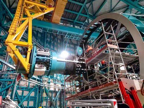 Rubin Commissioning Camera Installed On The Telescope Mount Noirlab