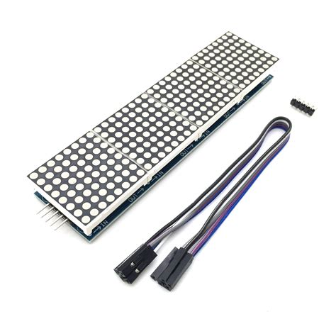Aptofun 4 En 1 Dot Matrix Max7219 Mcu Led Display Module Diy Kit Pour Arduino Amazonfr