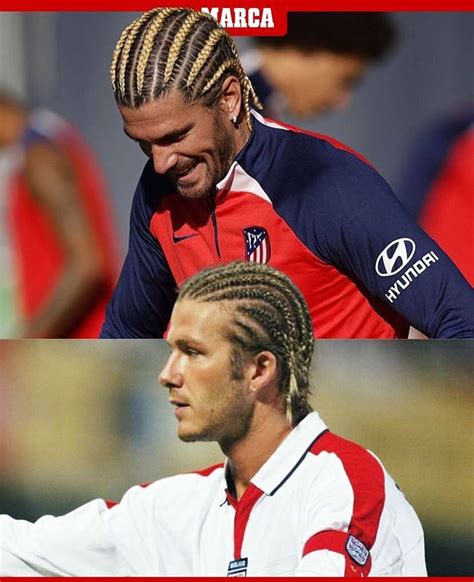 تقلید بادیگارد مسی از دیوید بکام