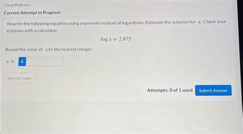 solved view policies current attempt in progress rewrite the