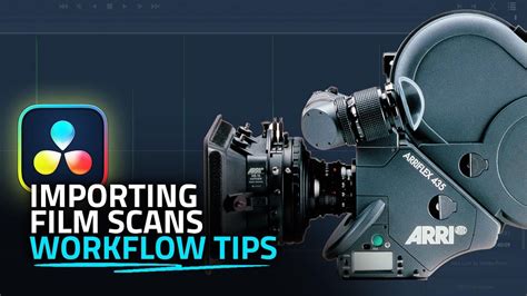 Importing Film Scans Into Davinci Resolve