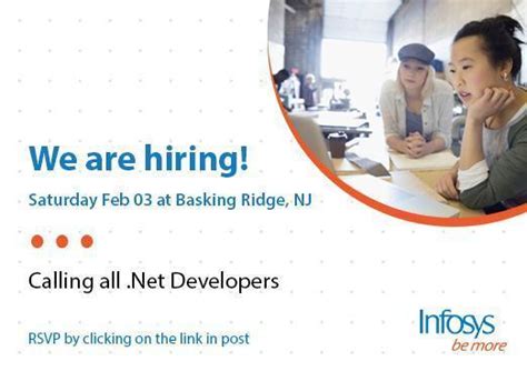 Infosys On Linkedin Infosys Is Hiring In The Us If You Are An Expert