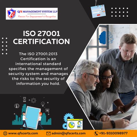 All About Iso 27001 Certification Qfs Certs