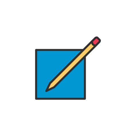 Edit Pencil Social Media Logos Icons