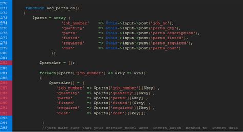Php Codeigniter Multidimensional Array To Database Stack Overflow